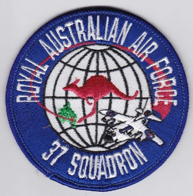 RAAF PATCH SQN Royal Australian Air Force b 37 Squadron C 130 a 89mm ...