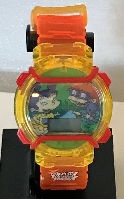 RUGRATS MOVIE WATCH Tommy Chuckie talking cartoon orange for parts ...