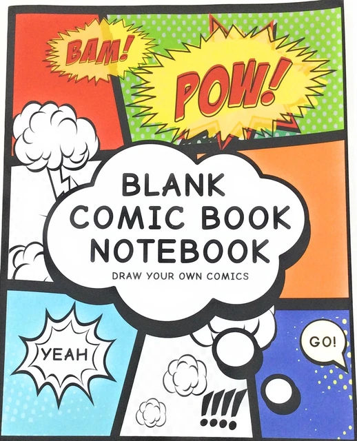CREE TA PROPRE Bande Dessinee 100 Planches De BD Vierges Pour Adultes Ados 25 04 PicClick