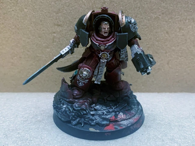WARHAMMER 40K PRIMARIS Space Marines Primaris Terminator Captain £6.50 ...