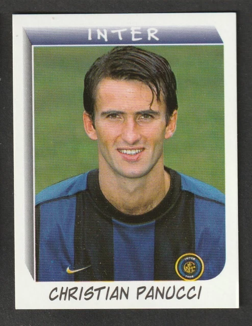 FIGURINA ALBUM CALCIATORI Panini 2000 1999-2000 Inter Panucci N.104 ...