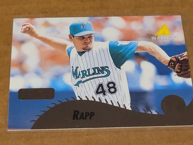 1995 PINNACLE #198 Pat Rapp Artist's Proof SP Florida Marlins neuf neuf ...
