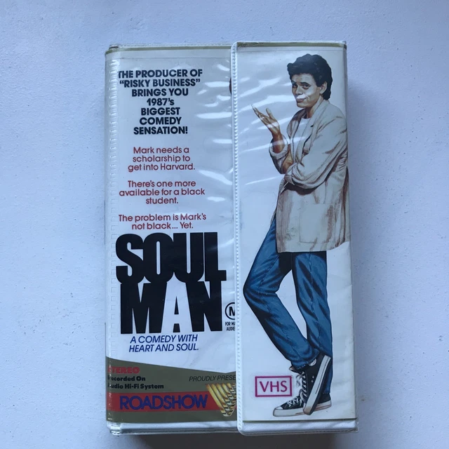 SOUL MAN VHS PAL Extremely Rare CONTROVERSIAL Transforming Cover EX ...