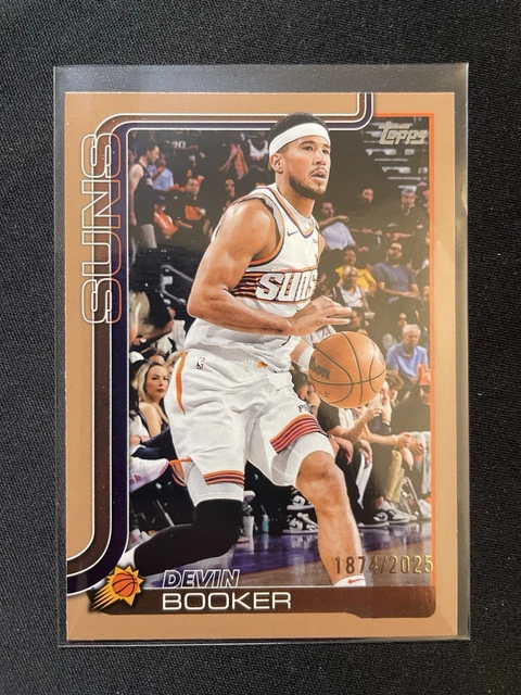 2025-26 TOPPS FLAGSHIP GOLD /2025 #156 Devin Booker, Phoenix Suns $6.84 ...