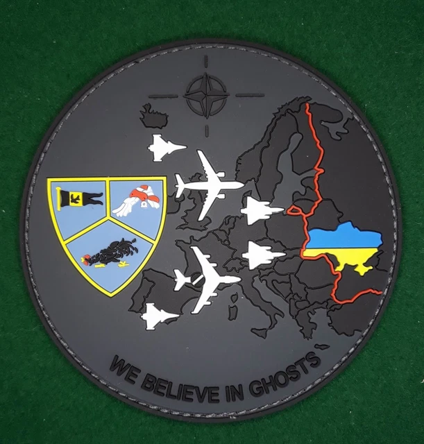 PATCH ARMÉE DE l'air we believe in ghost rafale mirage awacs 1/3 ...