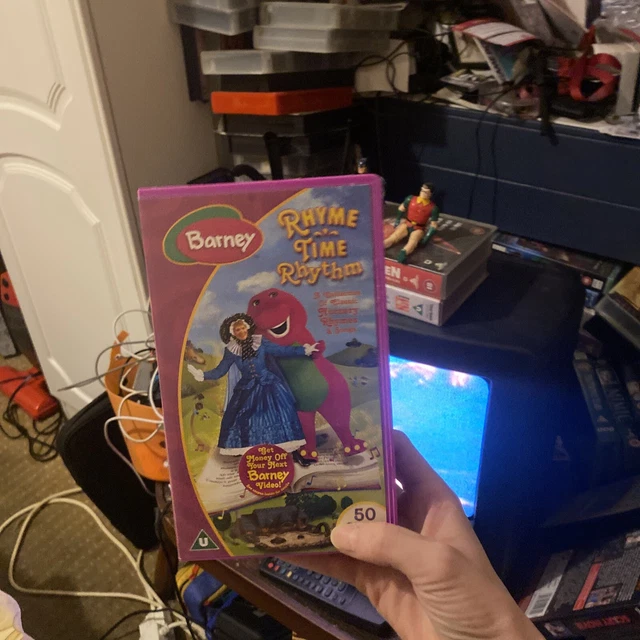 BARNEY - RHYME Time Rhythm (VHS, 2002) £12.92 - PicClick UK