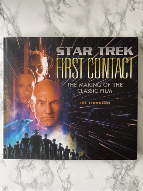 STAR TREK FIRST Contact The Making Of The Classic Film Hardback Joe Fordham £16.32 - PicClick UK