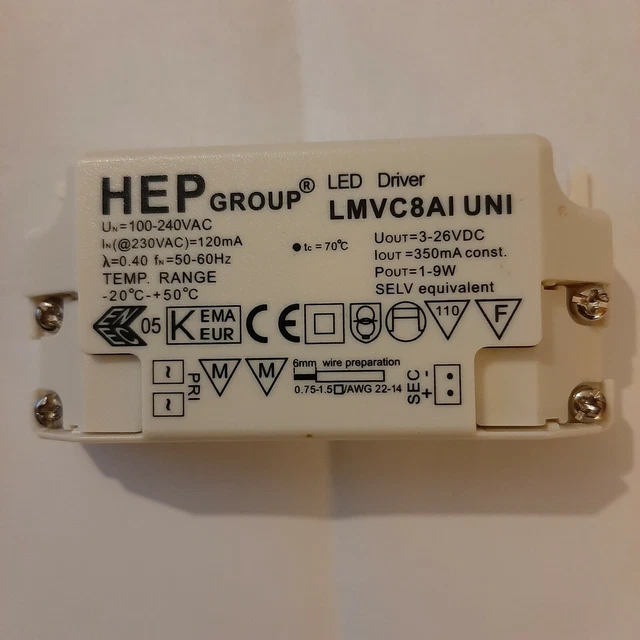 HEP GROUP LED Driver £6.00 - PicClick UK