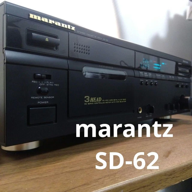 MARANTZ 3 HEAD Cassette Deck Sd-62 EUR 255,61 - PicClick FR