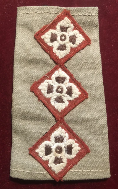 WW2 BRITISH ARMY CAPTAIN Rank EPAULETTE Army Military £5.99 - PicClick UK