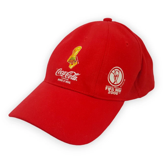 COCA COLA CAP Mütze Fifa WM 2006 Basecap Baseball Cap Schirmmütze Kappe ...