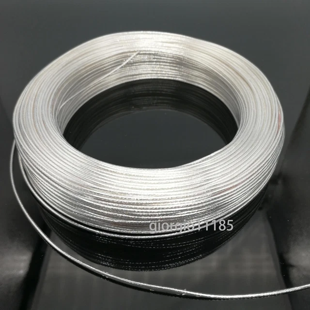 40 FEET 26 AWG High Temperature Polytetrafluoroethylene PTFE Silver Plated Wire $6.14 - PicClick AU