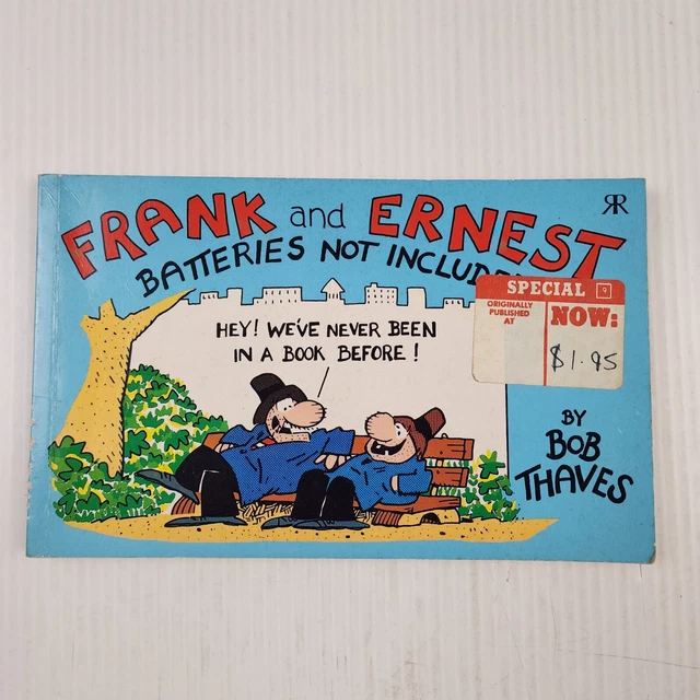 FRANK AND ERNEST Batteries Not Included Comic Book by Bob Thaves ...