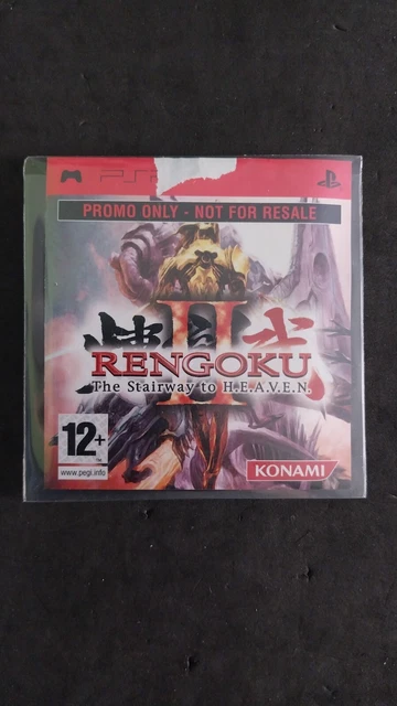 RENGOKU II THE Stairway To Heaven Playstation Portable Psp Sony Promo ...