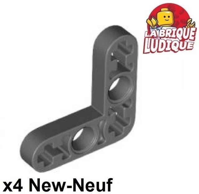 LEGO TECHNIC 4X Liftarm 3x3 L Shape thin mince noir/black 32056 NEUF ...