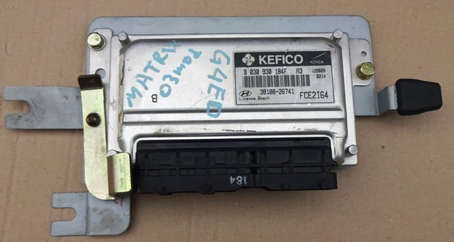 39108-26741 ECU ENGINE Control Unit Hyundai Matrix 2000 04 Engine G4Ed ...