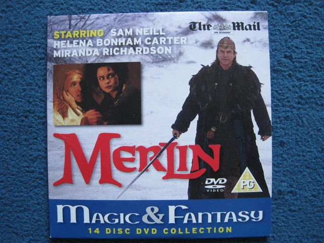 MERLIN DVD, SAM Neill, Helena Bonham Carter, Miranda Richardson, The ...