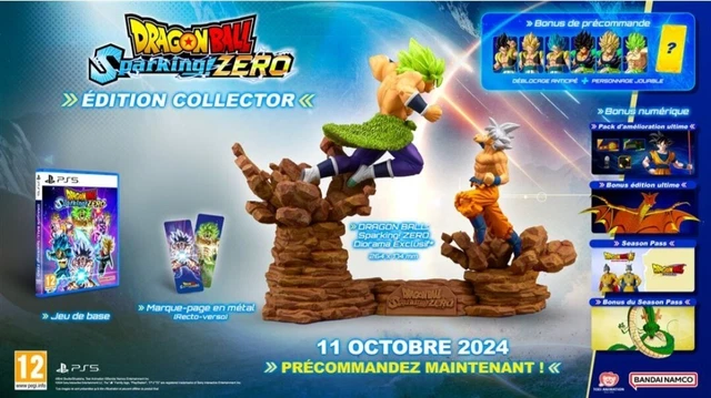 DRAGON BALL SPARKING! ZERO - PS5 Collector Edition Playstation 5 Pré ...
