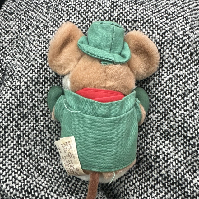 CHRIS MOUSE PLUSH Vintage Applause 1988 Christmas 6.5" Stuffed Animal ...