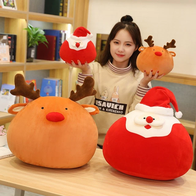 CHRISTMAS SANTA PLUSH Toy For Holiday Gift And Cozy Hand Warmer $27.63 ...