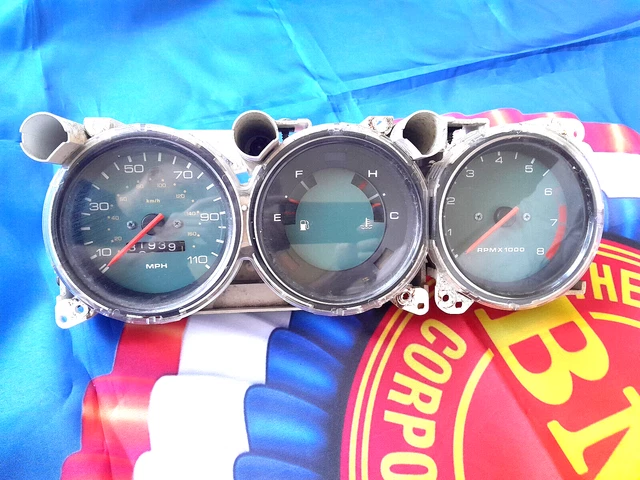 CLASSIC MINI COOPER S Genuine Rover Green Speedo Clocks Speedometer Mpi ...