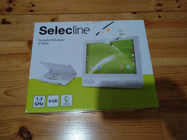 SELECLINE TABLETTE LECTEUR dvd/cd/SD portable sous Android neuf EUR 19 ...