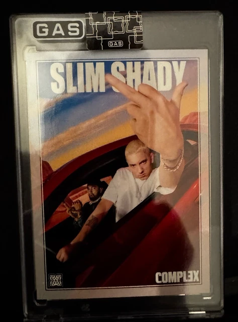 EMINEM / SLIM SHADY 2024 Complex X Gas Trading Card EUR 20,00 - PicClick DE