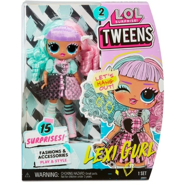 LOL SURPRISE TWEENS Series 2 bambola alla moda Lexi Gurl EUR 42,02 ...