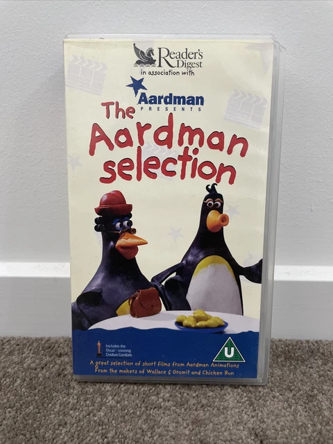 THE AARDMAN SELECTION - Vhs Pal Rare $14.50 - PicClick AU