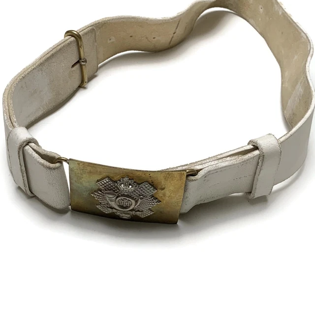 HIGHLAND LIGHT INFANTRY Regiment Scottish Brass Belt Buckle - War ...