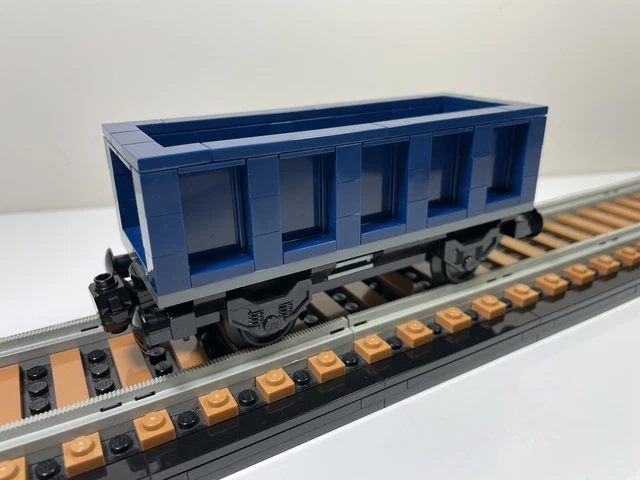 LEGO MOC TRAIN Carriage 12V 9V Town City Trains $49.95 - PicClick AU