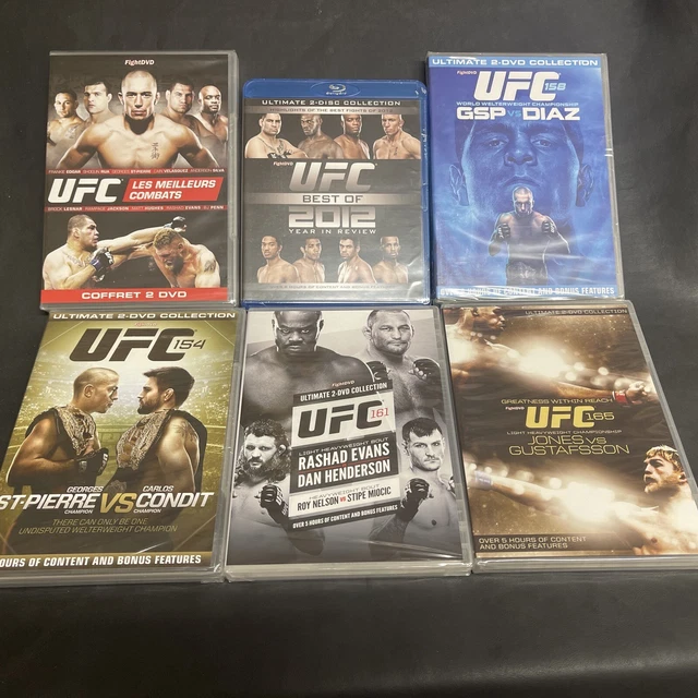 6 DVD BLURAY Box UFC Ultimate Fighting Championship EUR 9,99 - PicClick IT