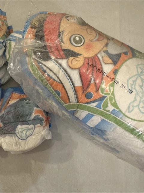 HUGGIES PULL UPS Jake Pirates Toy Story Monsters Inc 2T-3T Lot Of 43 £ ...