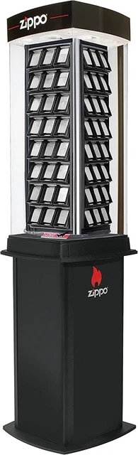 ZIPPO LIGHTER DISPLAY 96 Piece Light and Motion Display $650.00 ...