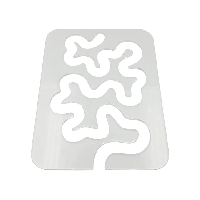 HOME FREE MOTION For Machine Simple Meander Gift Ruler Quilting ...