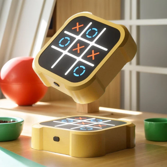 3 IN 1 TIC-TAC-TOE Bolt Game Console di gioco puzzle portatile per ...