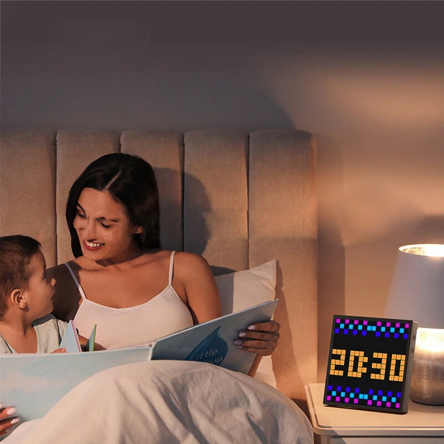 SMART LED MATRIX Pixel Display RGB fai da te graffiti Bluetooth app ...