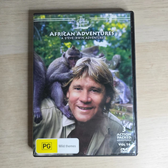 STEVE IRWIN AFRICAN Adventures Vol 16 DVD Box Set PG Wildlife ...
