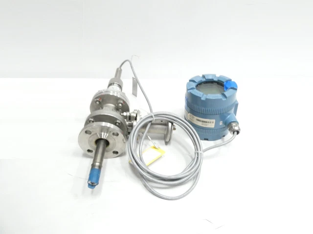 ROSEMOUNT 5081-P-HT DUE Fili Conducibilità Trasmettitore 42.4v-dc EUR 1 ...