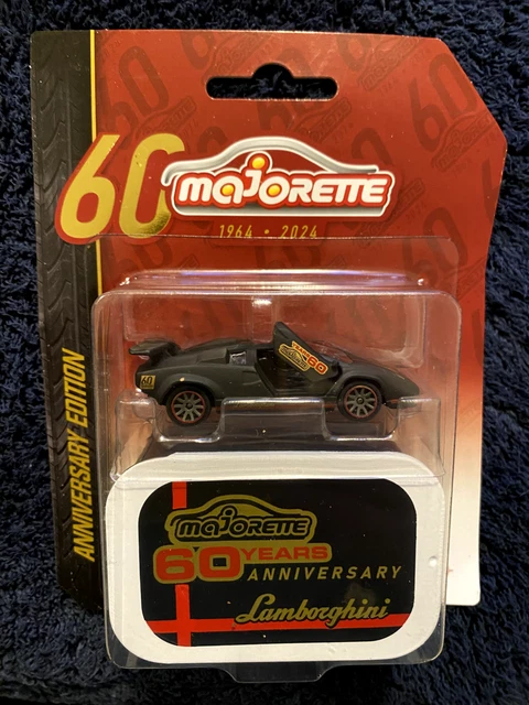 MAJORETTE ANNIVERSARY EDITION Lamborghini Countach 60 Ans 1964 - 2024 ...
