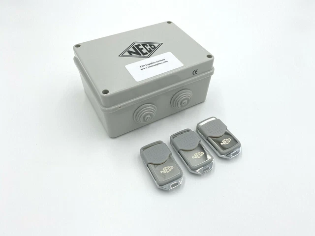 NECO (MK1) REMOTE Control System Roller Shutters / Garage Doors and 3 ...