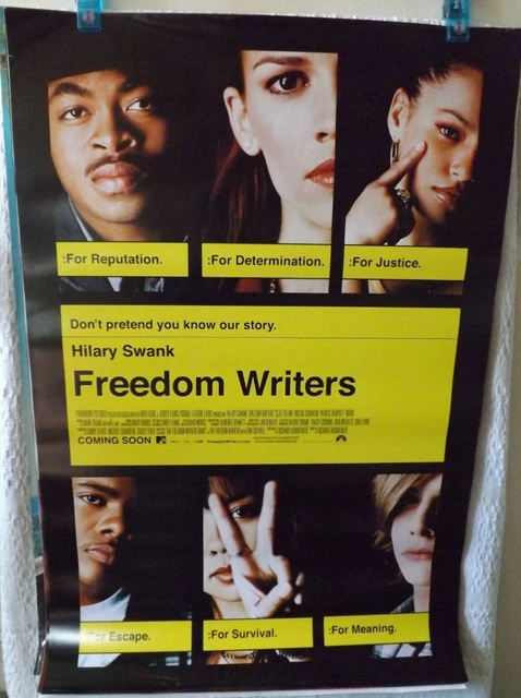 FREEDOM WRITERS HILARY Swank Original One Sheet Cinema Poster £9.99 ...