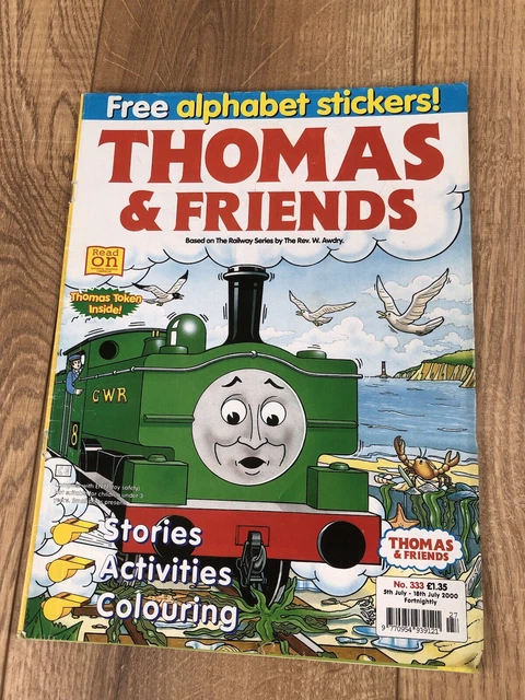 VINTAGE THOMAS & Friends Magazine Issue 333 5th-18th July 2000 £10.08 ...