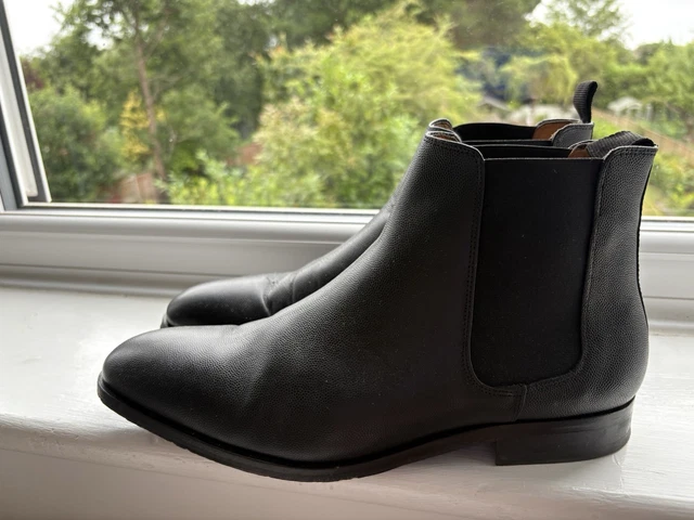 PAUL SMITH GERALD Black Leather Chelsea Boots Size UK 9 43 EU £63.08 ...
