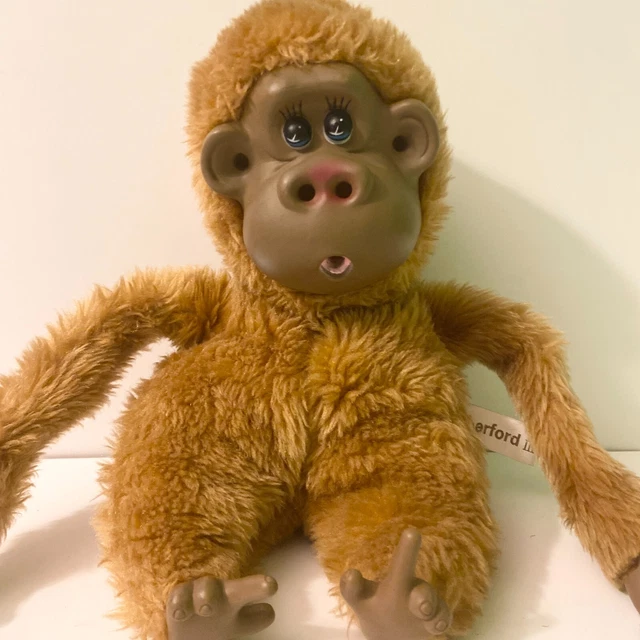 VINTAGE RUSS BERRIE Plush Monkey Rutherford III 10 Inch Stuffed Animal ...