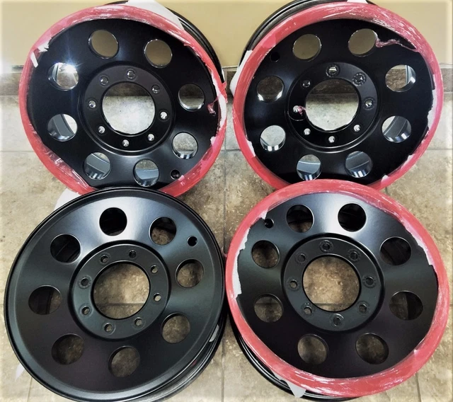 FORD F250 SUPER Duty F350 17" Inch Satin Black Wheels Rims 3599 OEM ...