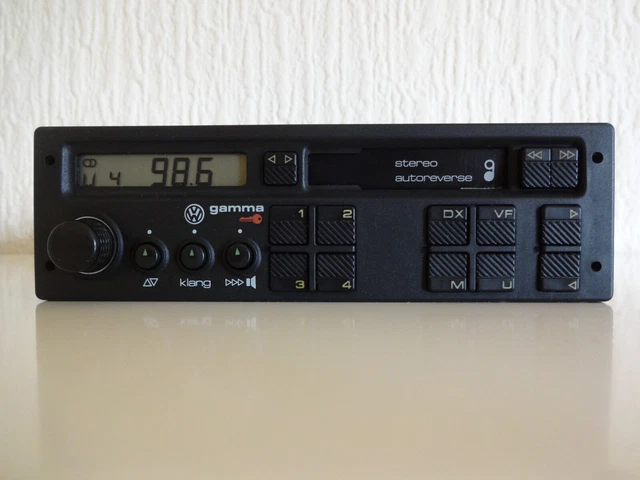 VW GAMMA 2 Autoradio Radio Golf 2 GTI VR6 G60 Corrado Passat Blaupunkt ...