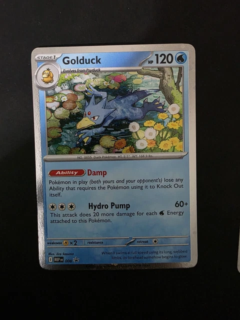 POKEMON TCG PSYDUCK & Golduck Promos Mega Evolution 007/008 Pack Fresh ...