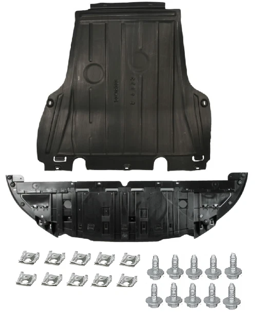 PLAQUE COUVERCLE CACHE Protection Sous Moteur + Set Renault Captur 2013 ...
