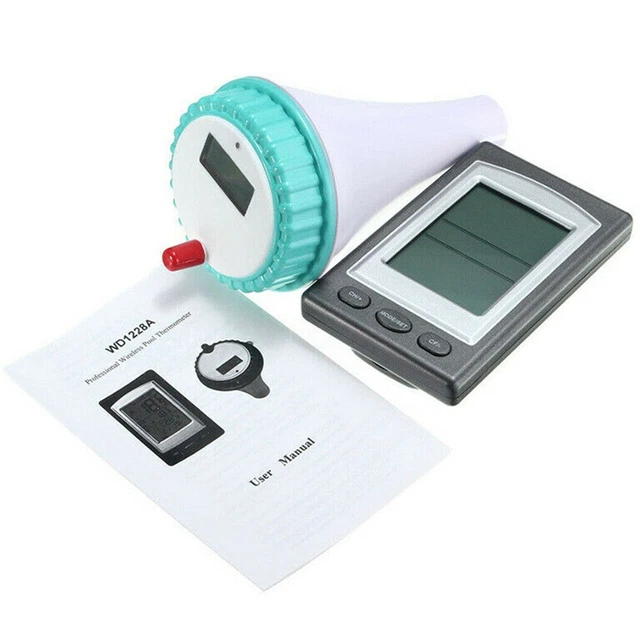 THERMOM??TRE SANS FIL ??tanche pour surveillance de la temp??rature de la piscin EUR 51,07 ...